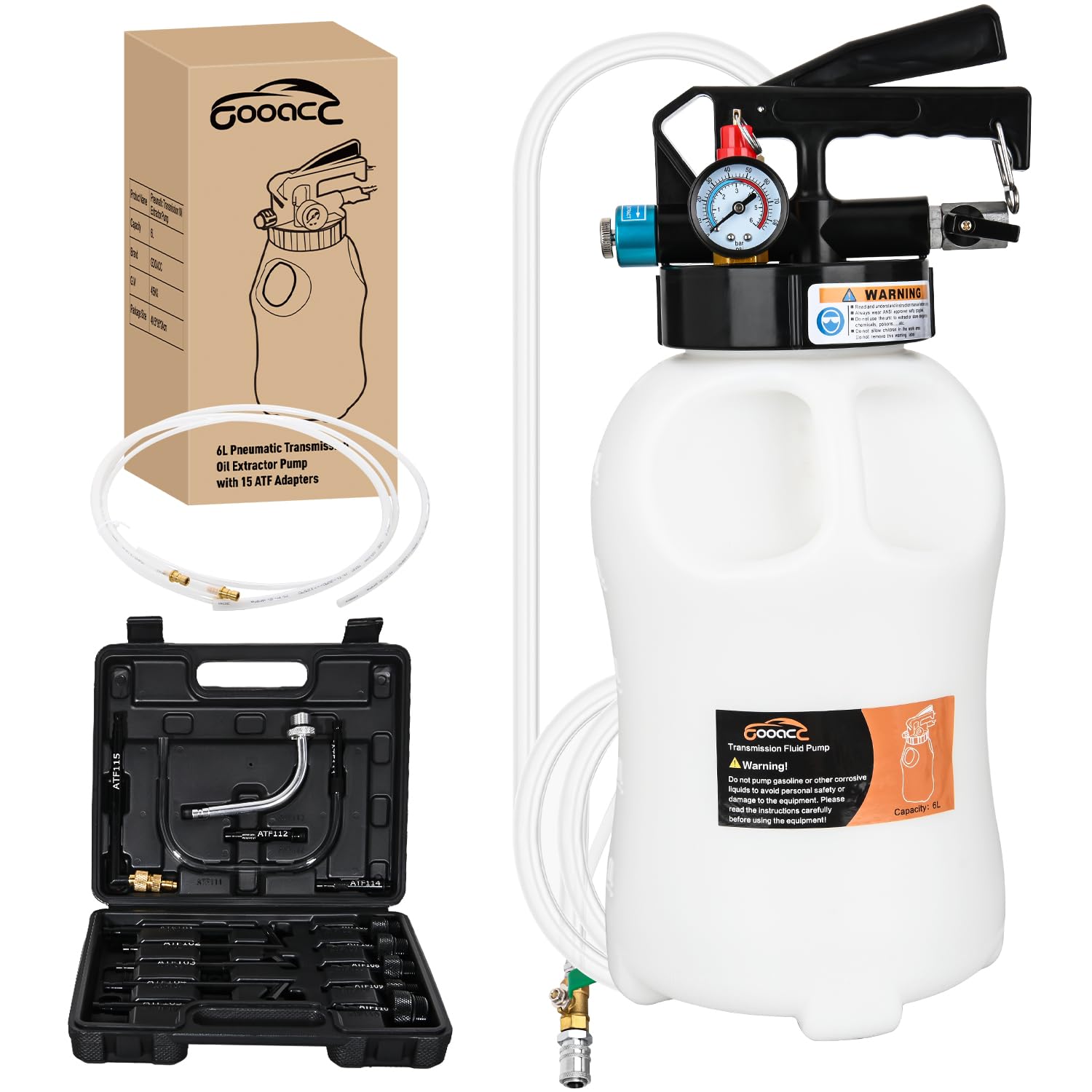 Snapklik.com : GOOACC Transmission Fluid Pump Kit 6L Automotive ...