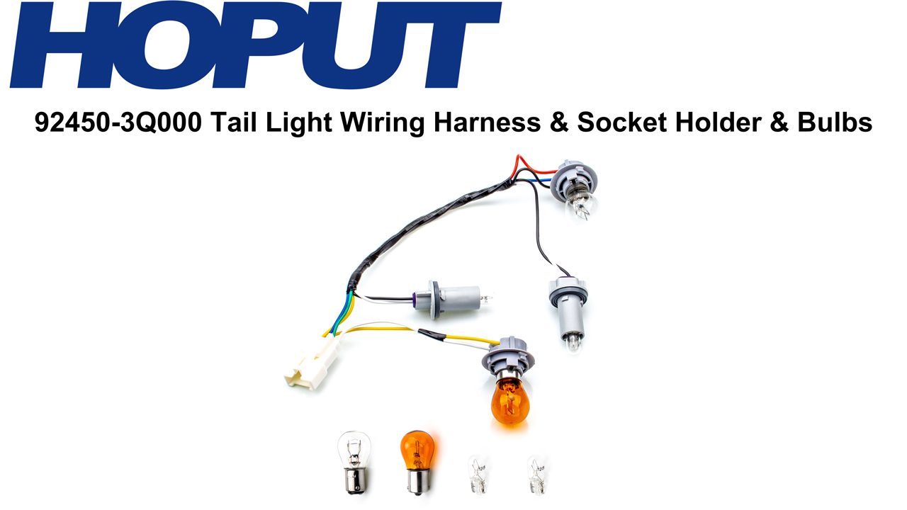 Watch HOPUT 92450-3Q000 92450 3q000 Tail Lamp Holder and Wiring on ...