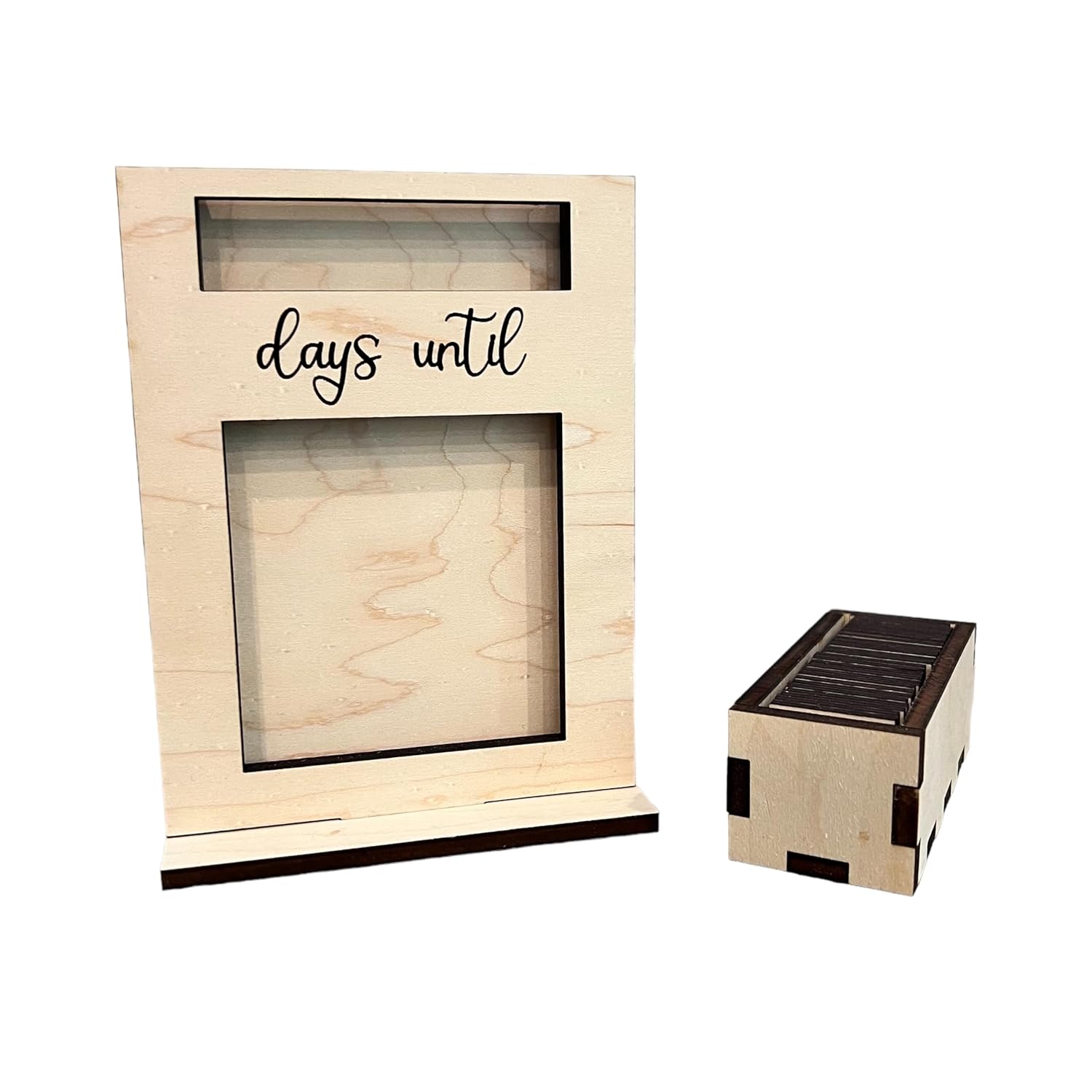 Amazon.com: Interchangeable Wood Countdown (includes base, numbers and ...