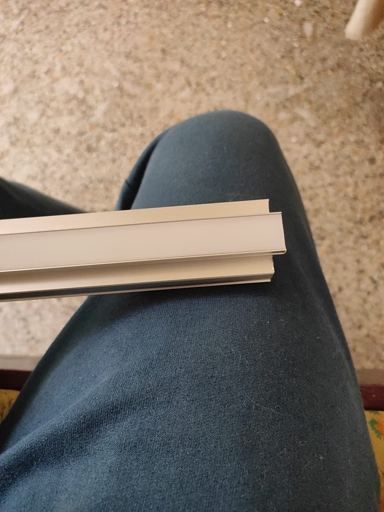 Abaj Lighting 18x6mm LED Strip Lights 1Meter Aluminium Rectangular ...