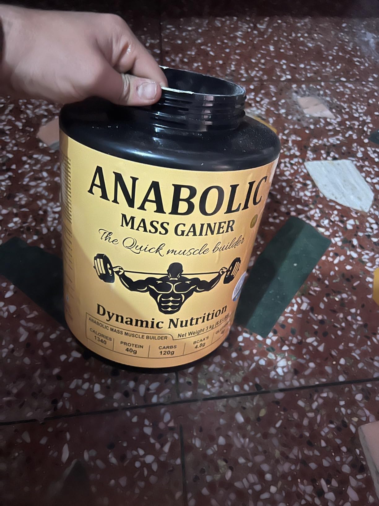 Dynamic Nutrition Anabolic Mass & Weight Gainer Powder With High ...