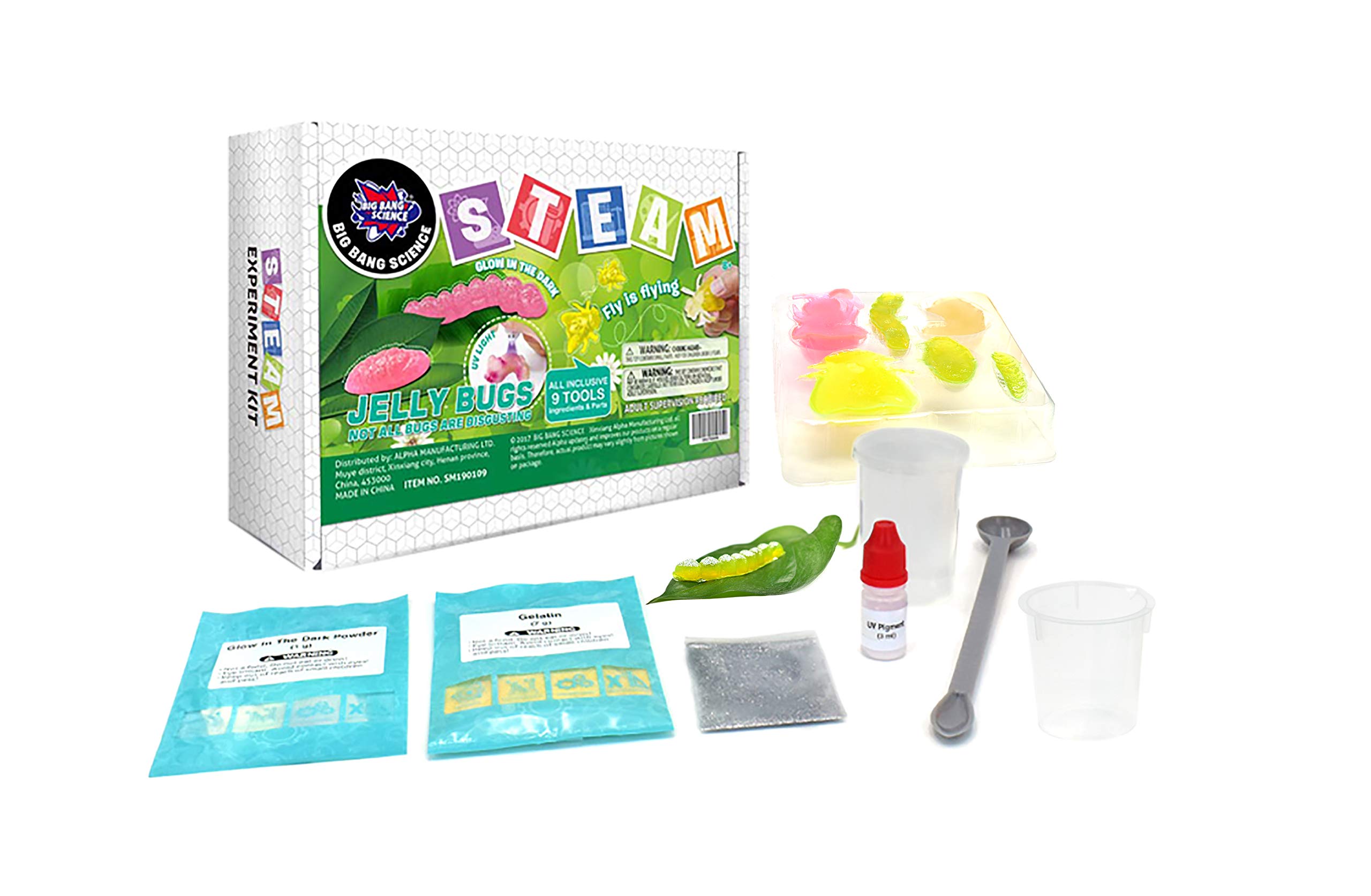 Buy JADE Science Kit for Kids - STEM Jelly Bugs Science Experiment Kit DIY Kit - Science ...