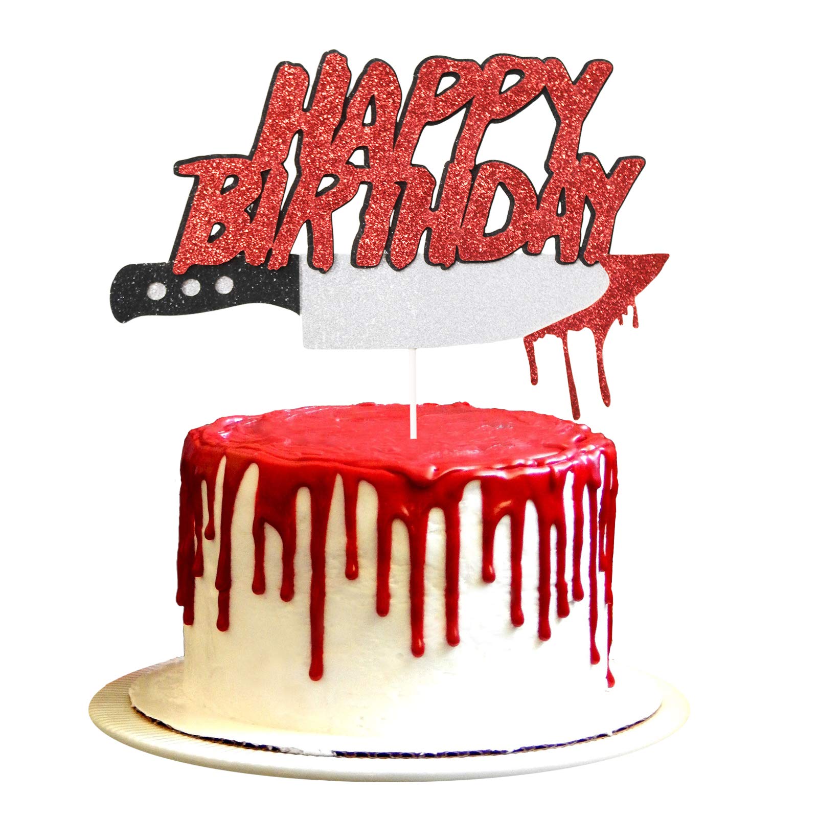 Buy Halloween Horror Birthday Party Cake Topper Have A Killer Birthday