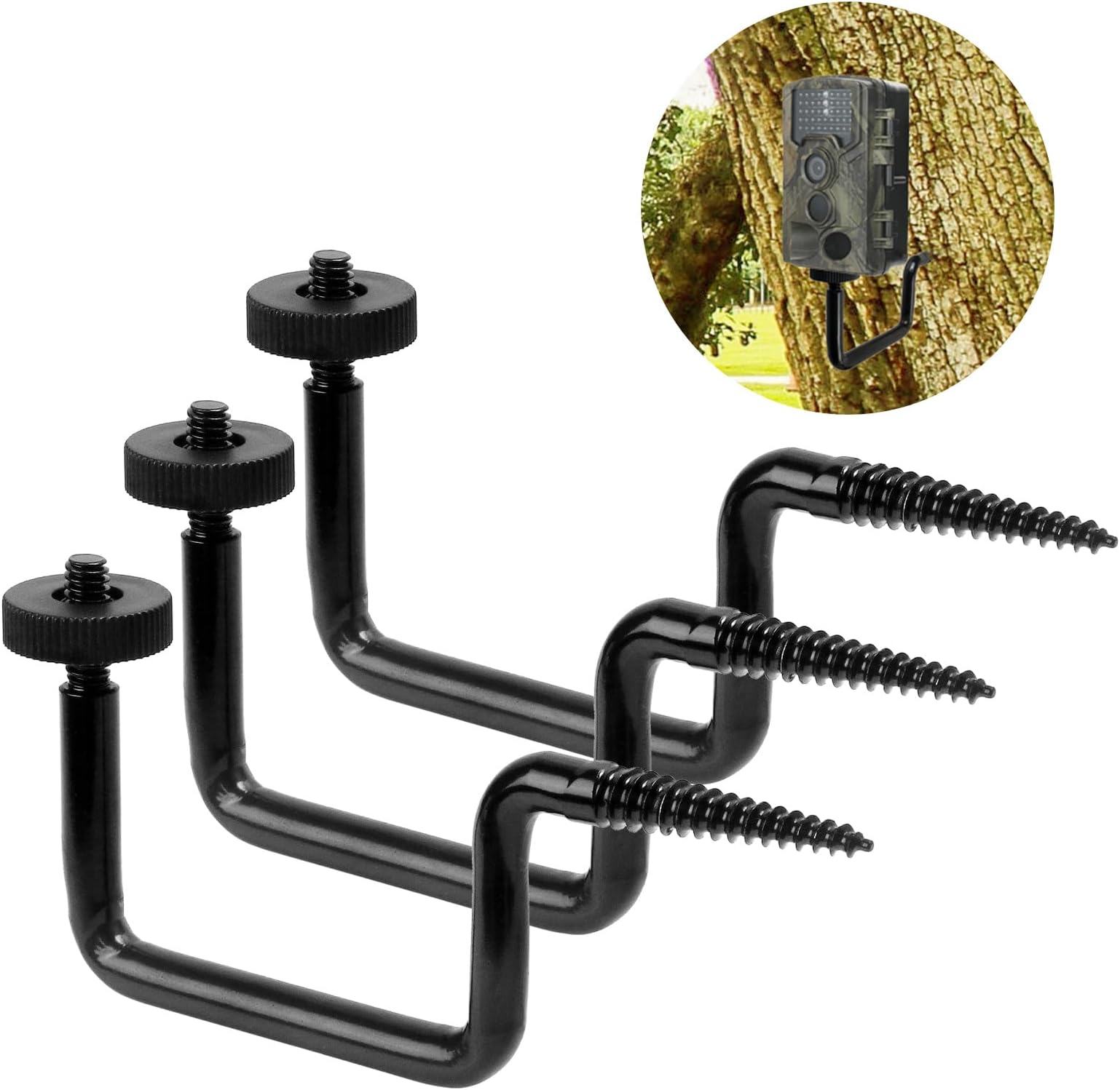 Amazon.com: TACTACAM Universal Tree Mount - Supports 1/4" x 20 Mounts ...