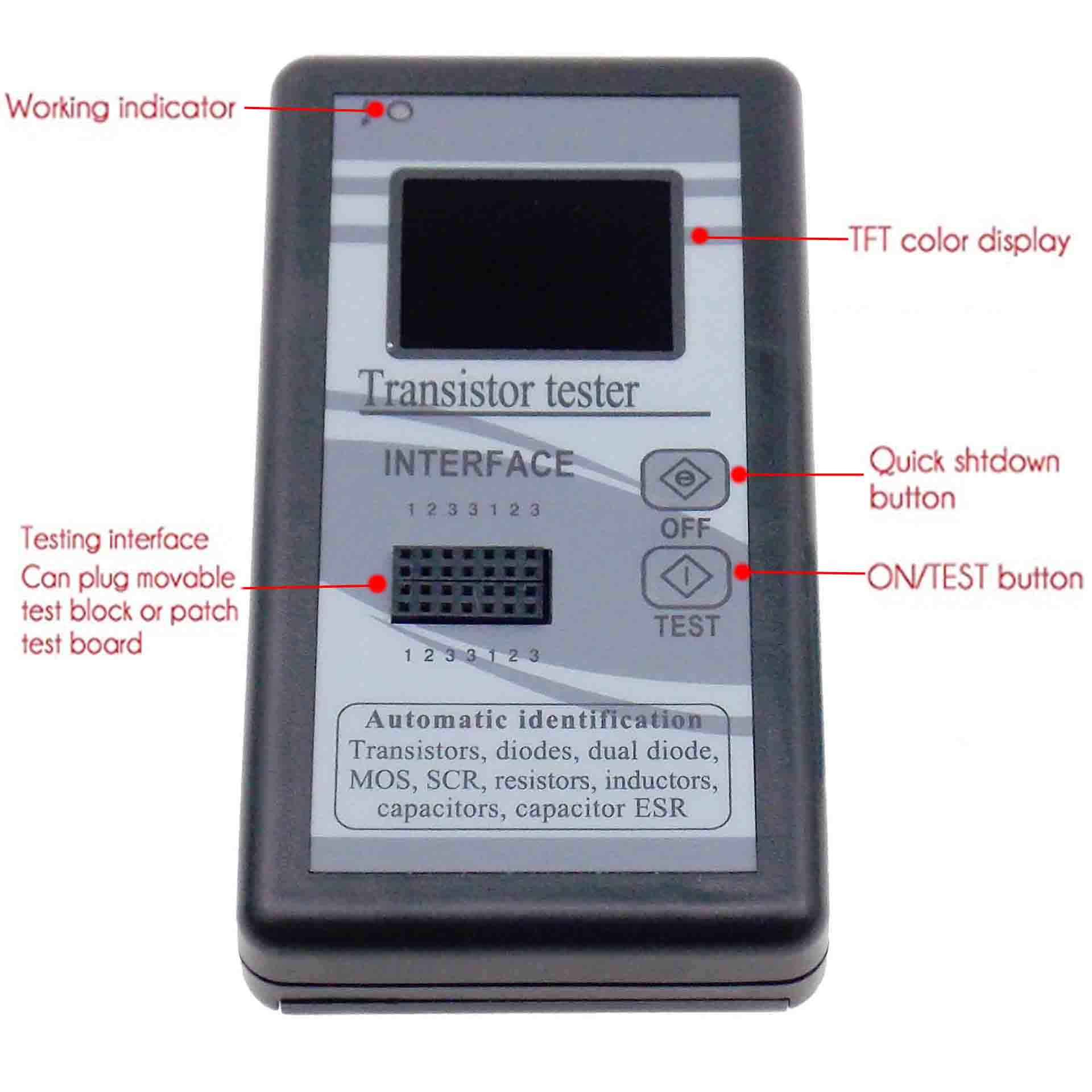 Other Test Meters And Detectors Test Measurement And Inspection Details About Digital Transistor