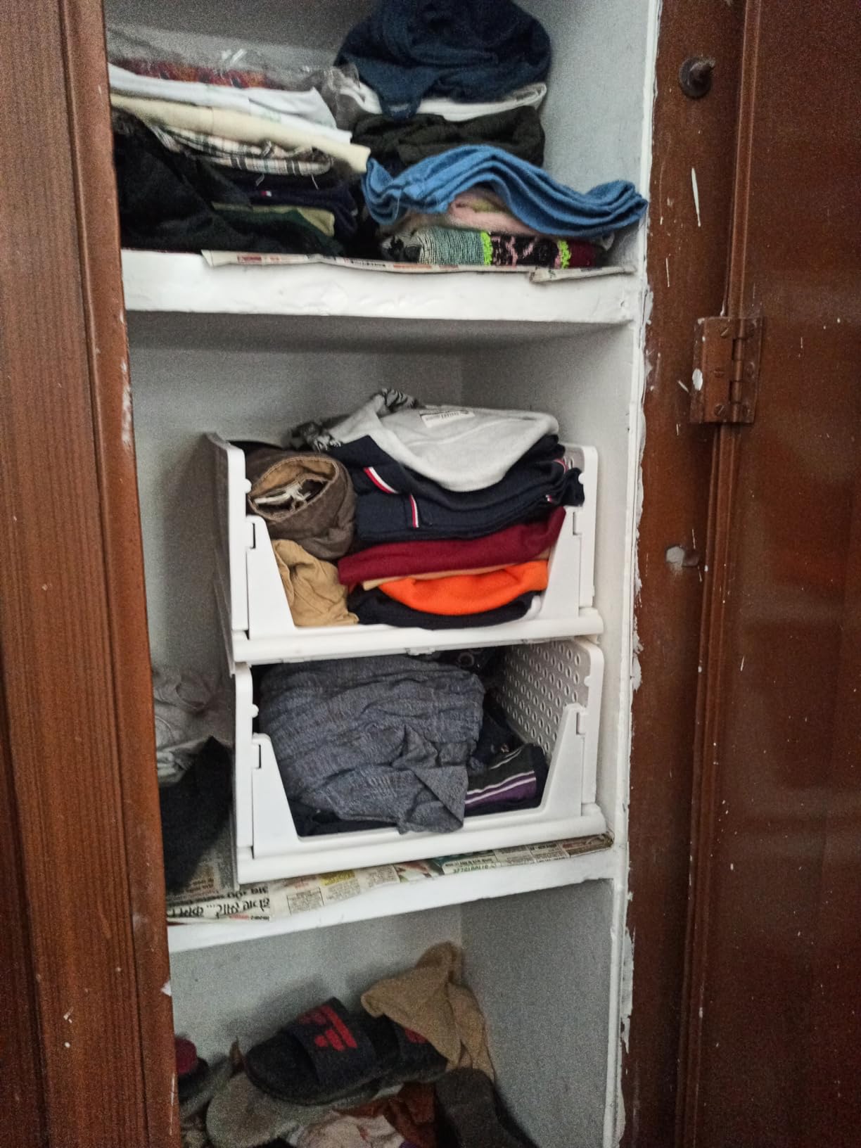 Primelife 3 Layer Adjustable Storage Drawer, Plastic Clothes Drawer ...