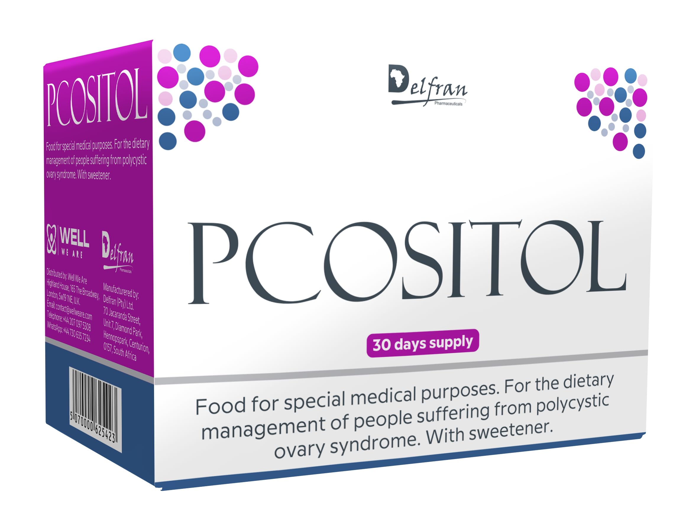PCOSITOL - Comprehensive Supplement for PCOS - Containing 11 Essential ...