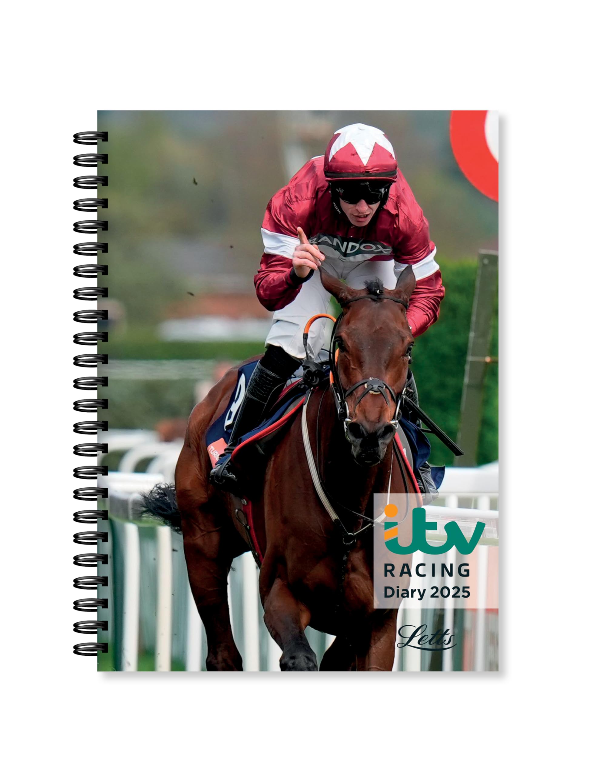 Letts of London ITV Racing A5 week to view diary 2025 – BigaMart