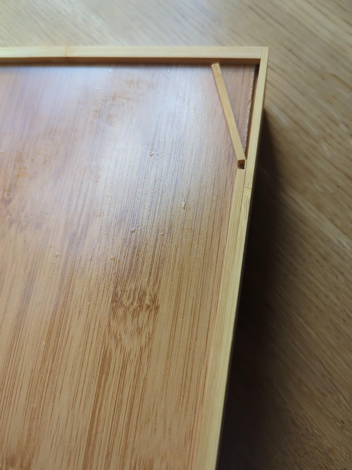 URBNLIVING Wooden Bamboo Expandable Cutlery Tray, Kitchen Drawer Insert ...