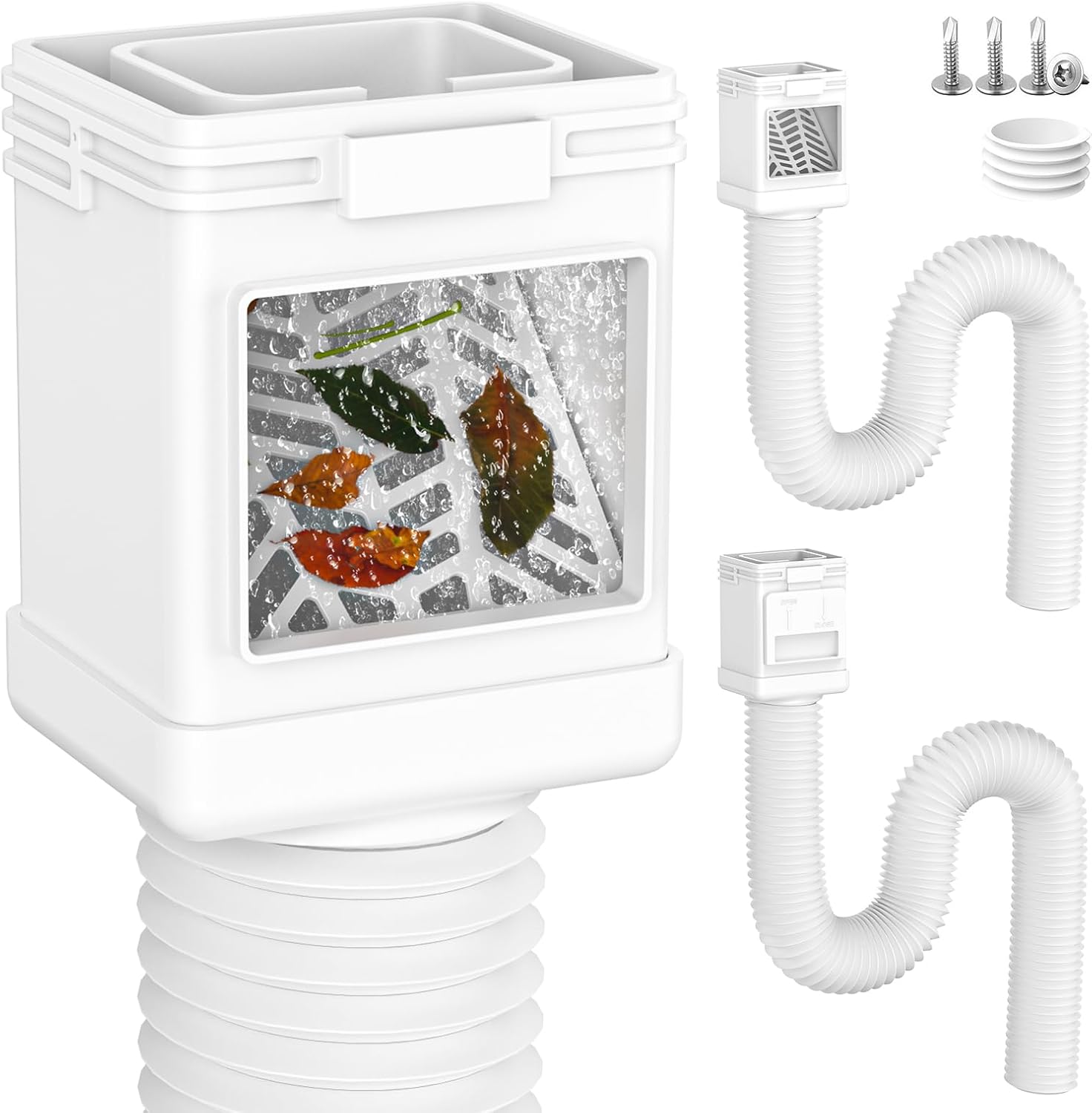 2-Pack Leaf Filter with Rain Gutter Downspout Philippines | Ubuy