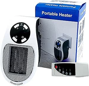 Amazon.com: Small heating fan, mini hot fan, speed thermal heater ...