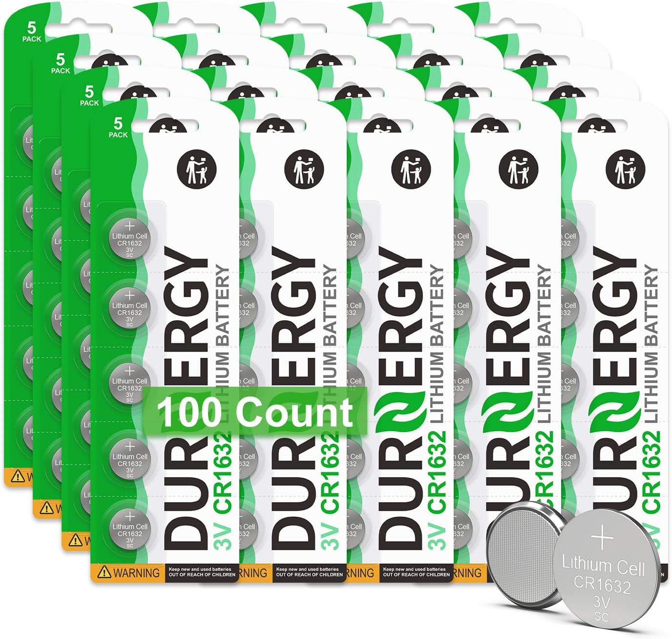 Amazon.com: 40 Pack CR2032 Batteries, 3V Lithium Coin Battery for Small ...