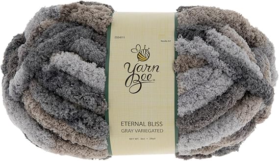 Amazon.com: Yarn Bee Eternal Bliss Jumbo Yarn for Crocheting & Knitting ...
