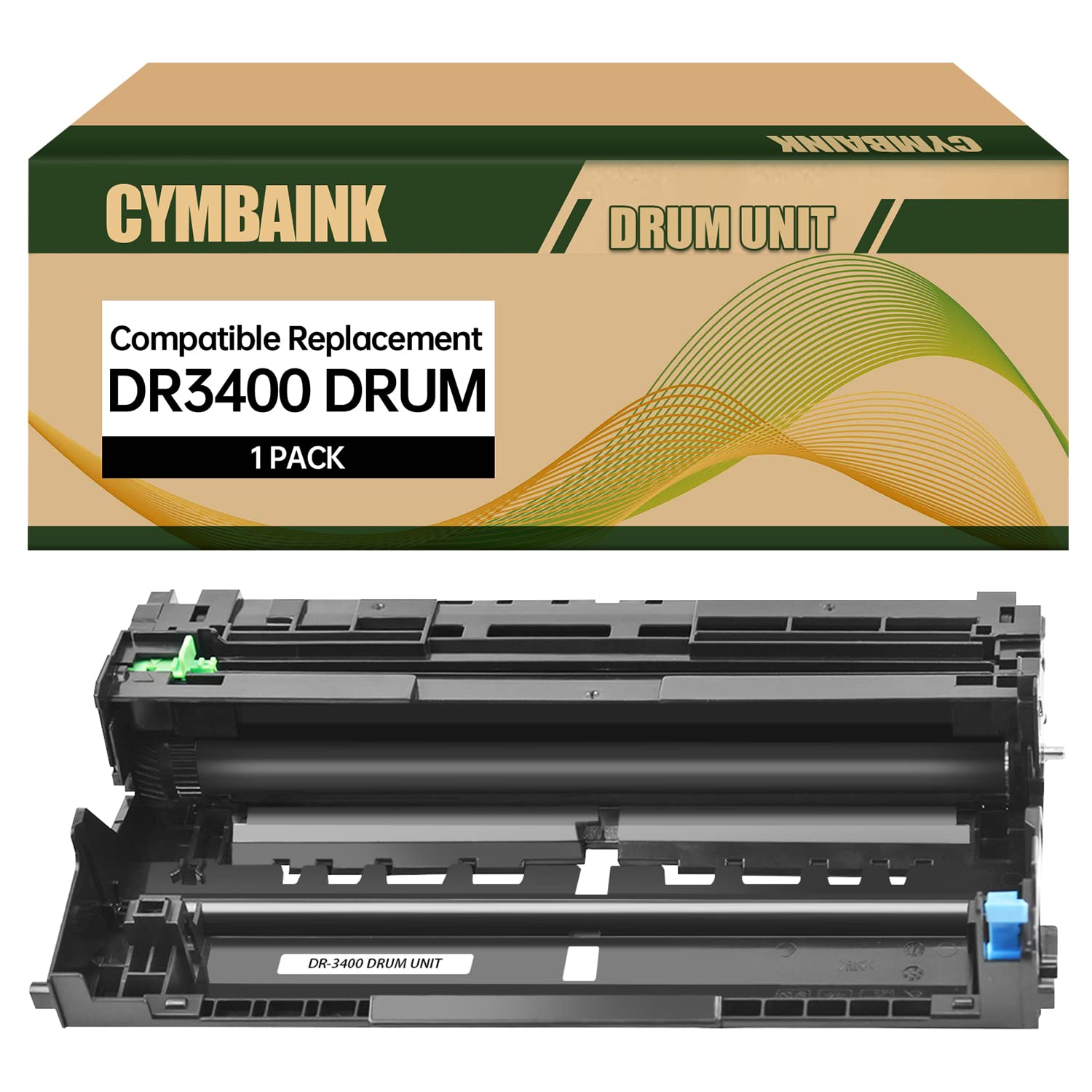 CYMBAINK DR-3400 DR3400 Compatible Drum Unit (1 pack) Replacement for ...