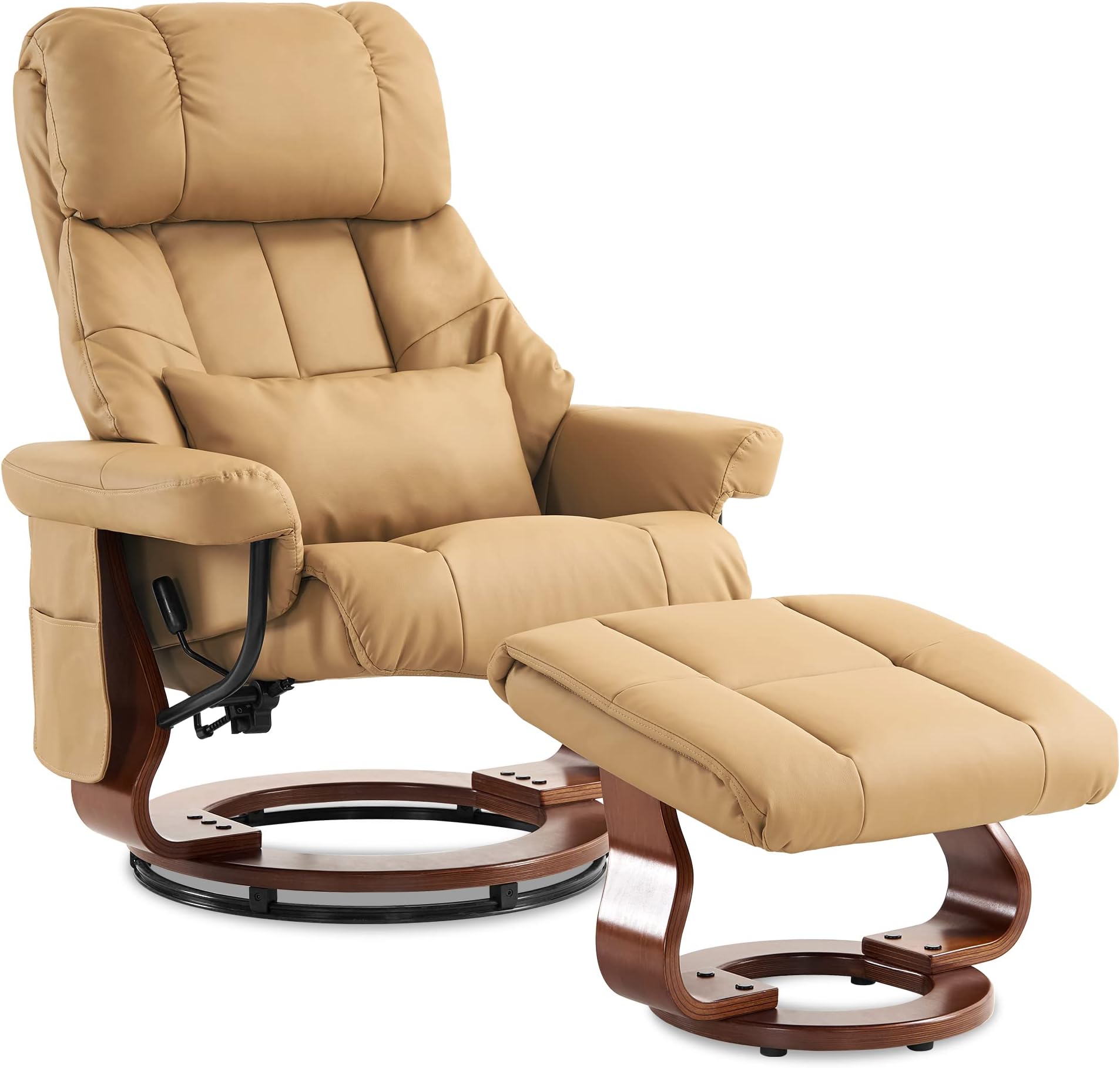 Mingone Fernsehsessel mit Hocker Relaxsessel mit Liegefunktion ...