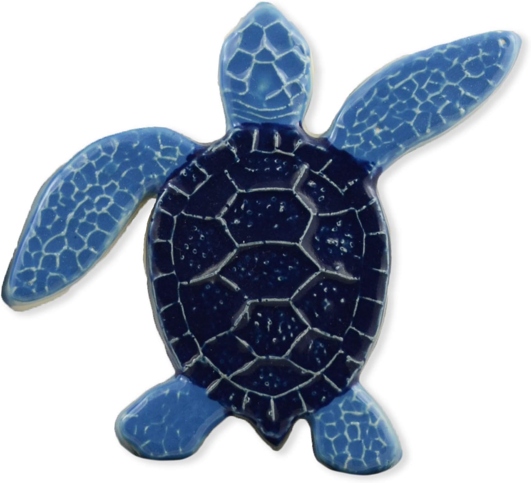 Amazon.com : Turtle Pool Accent Tile - Blue (Right Flipper Up) : Tools ...