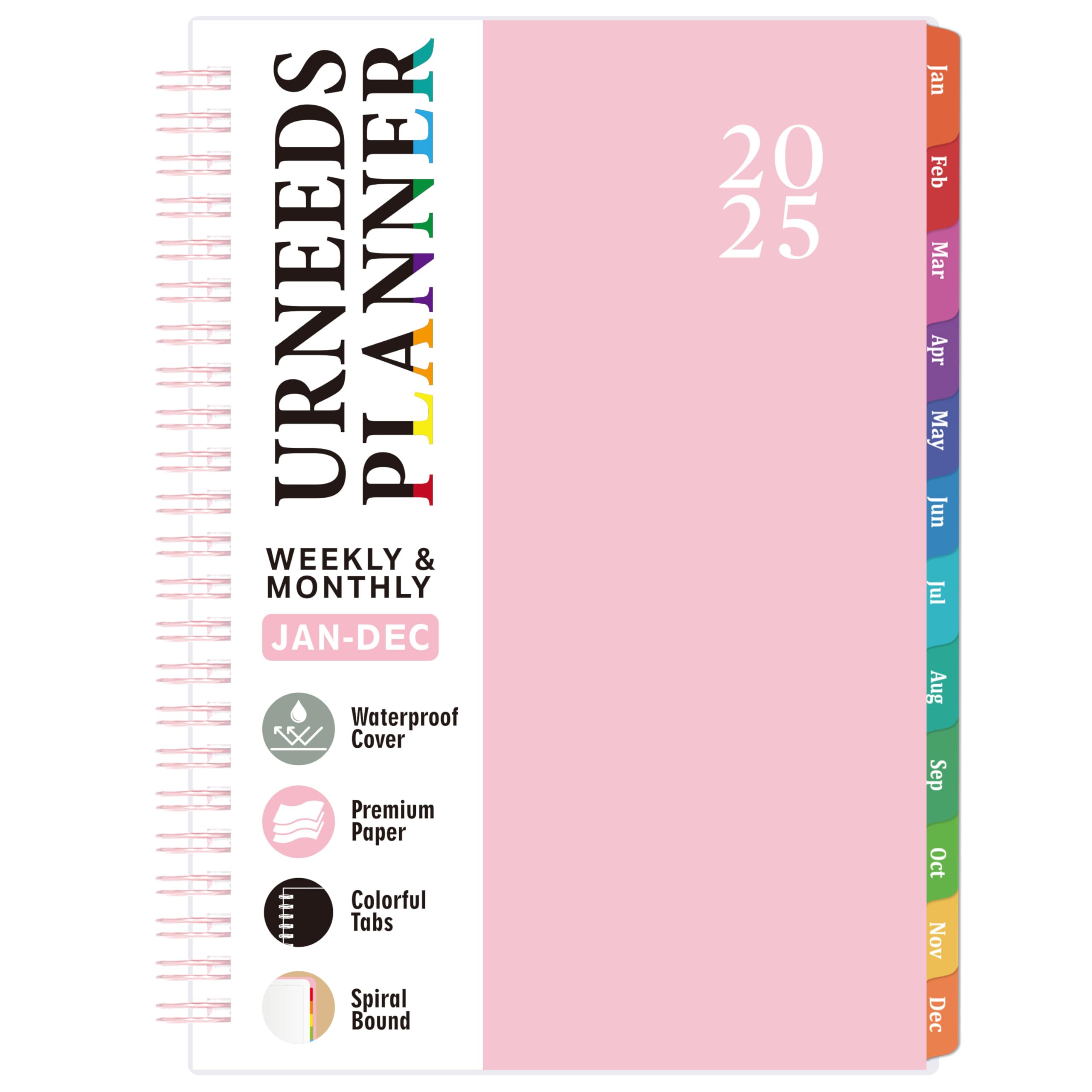 Buy 2025 Planner - Weekly Monthly Planner 2025, Planner from January ...