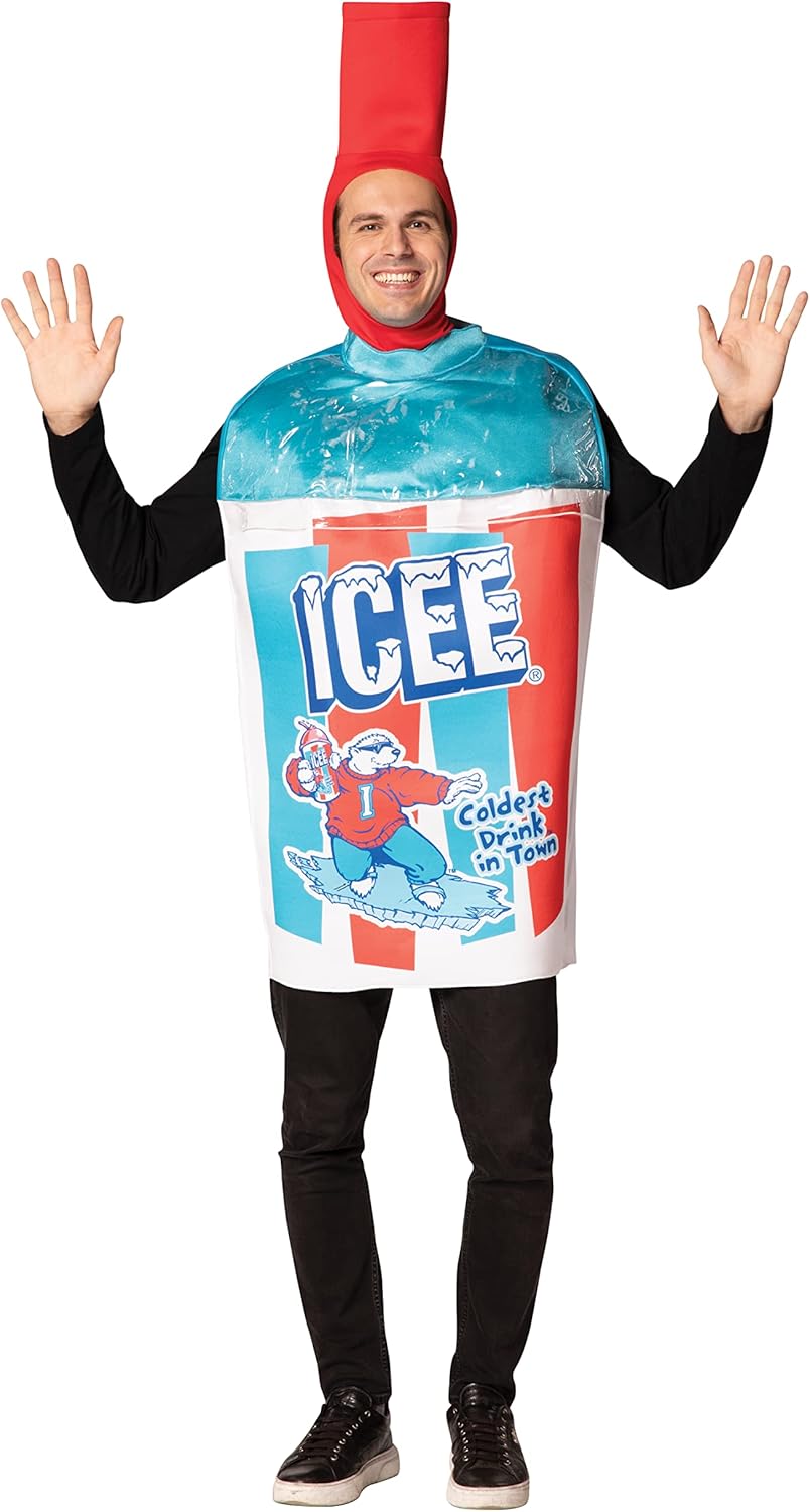 Amazon.com: Rasta Imposta Icee Blue Costume Dress Up Cosplay Prop Mens ...