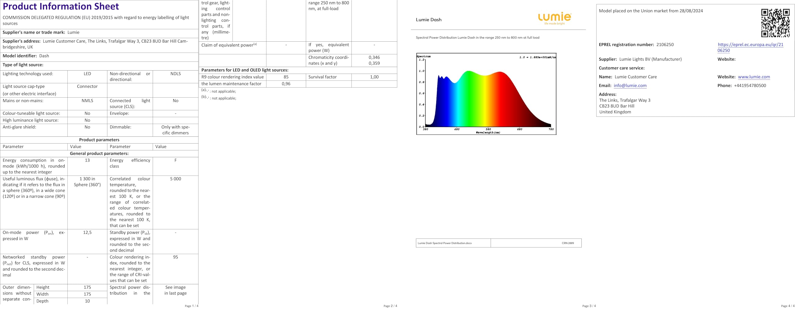 Lumie Vitamin L, Slim Light Box for Effective SAD Light Therapy, White ...