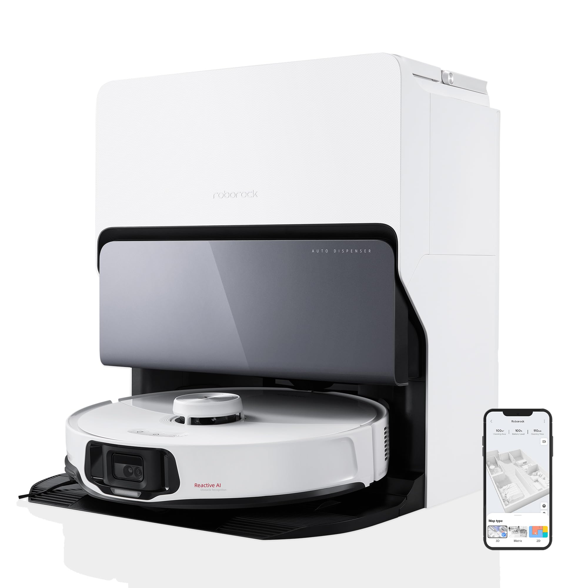 roborock S8 MaxV Ultra robotstofzuiger met dweilfunctie&Liftbare mop ...