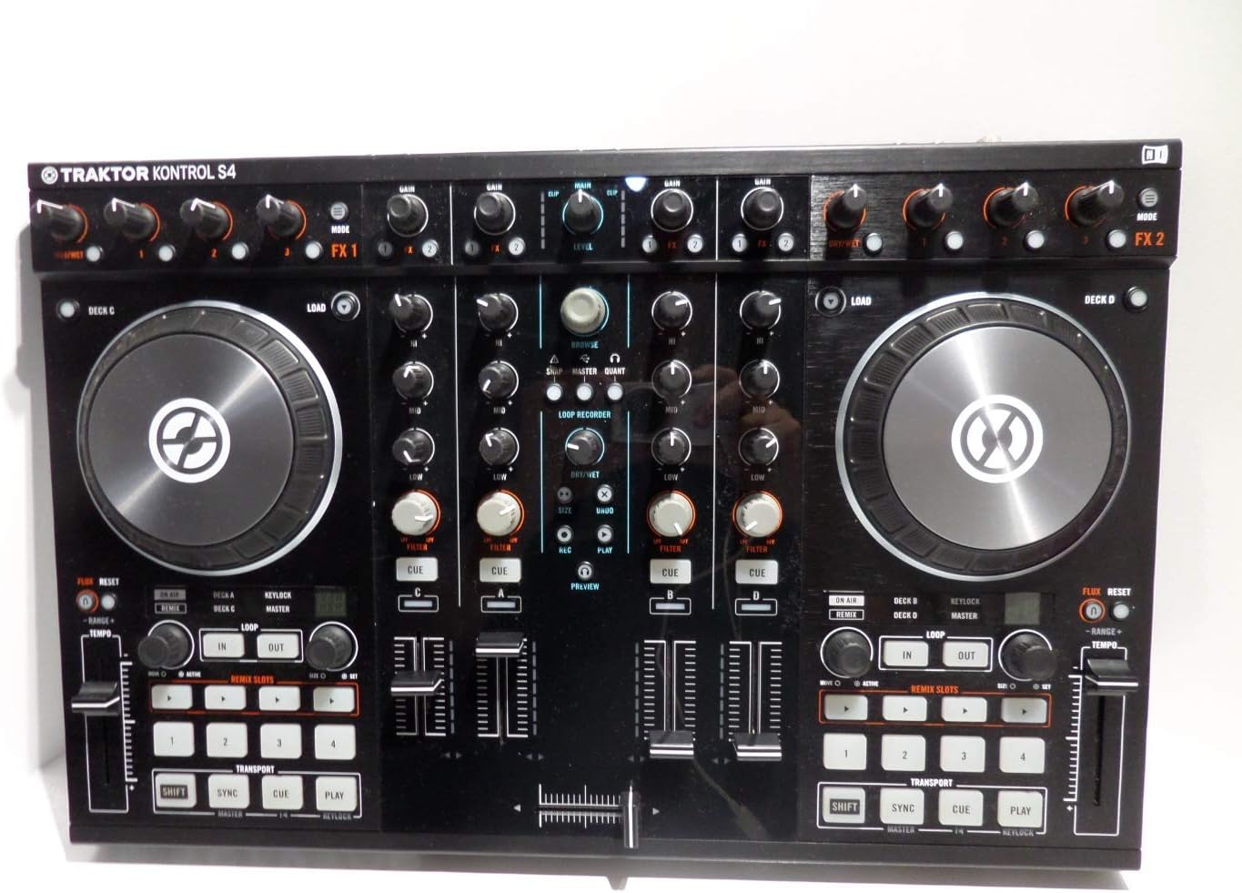 Amazon.com: Native Instruments Traktor Kontrol S4 MK2 DJ Controller ...