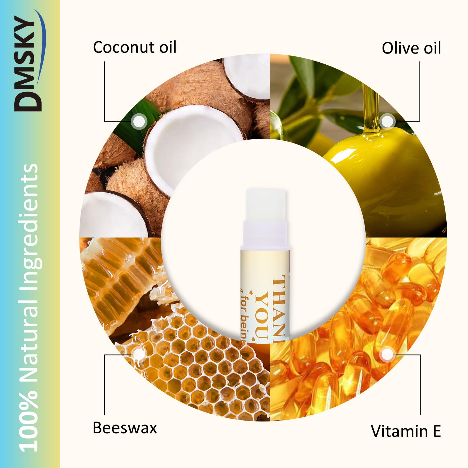 Snapklik.com : DMSKY Appreciation Gifts 60 Pcs Lip Balm Bulk, Staff ...