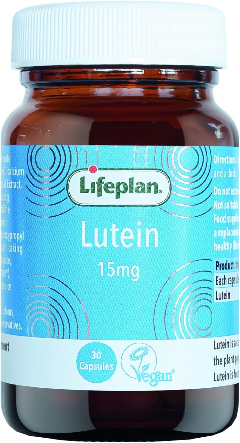 Lutein 15mg x 30 : Amazon.co.uk: Health & Personal Care