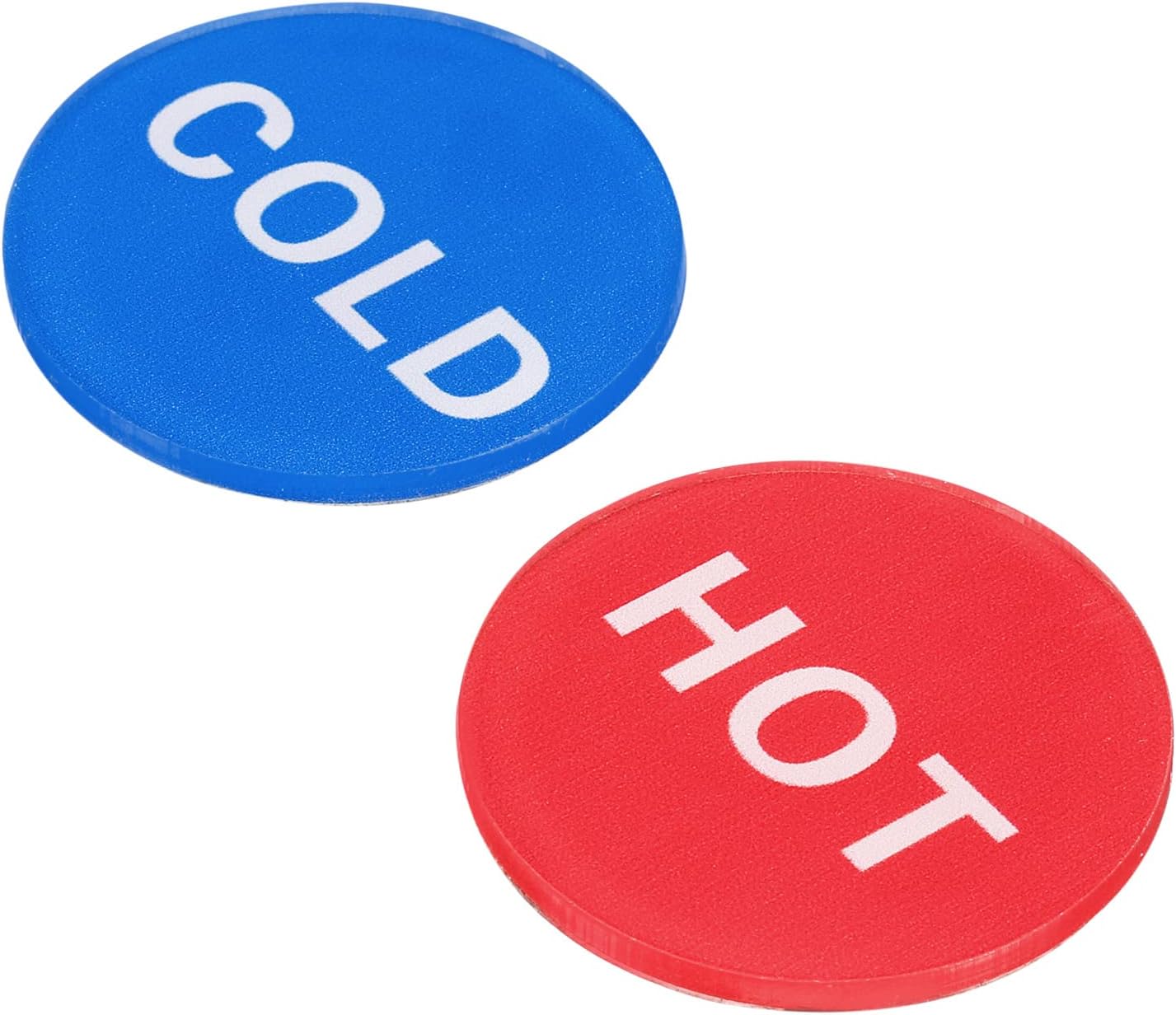 Amazon.com: PATIKIL Self Stick Hot/Cold Water Label, 5 Pairs/10 Pack ...