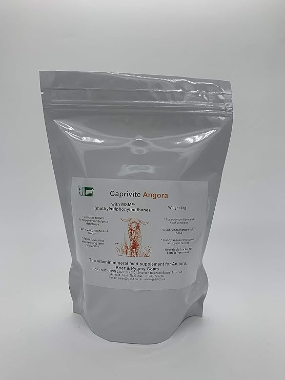 Net Tex Homestead Caprivite Angora 1kg - Vitamin Mineral Supplement for ...