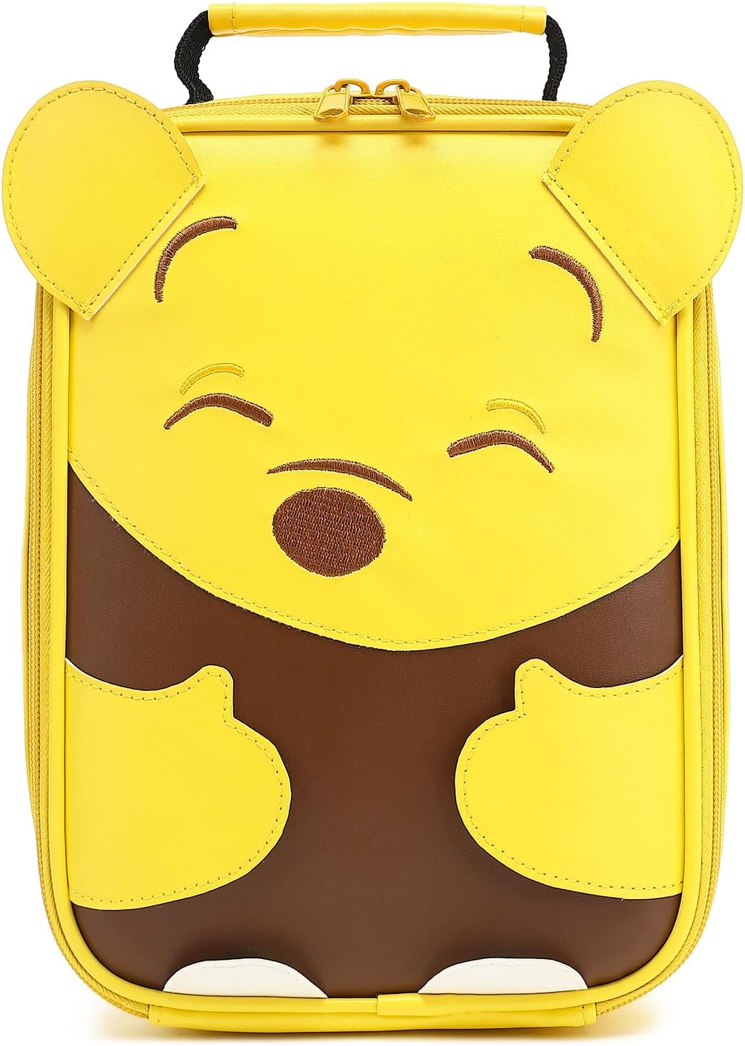 Amazon.com: Hairao Cute Animal Lunch Box for Boys, Yellow Insulated ...
