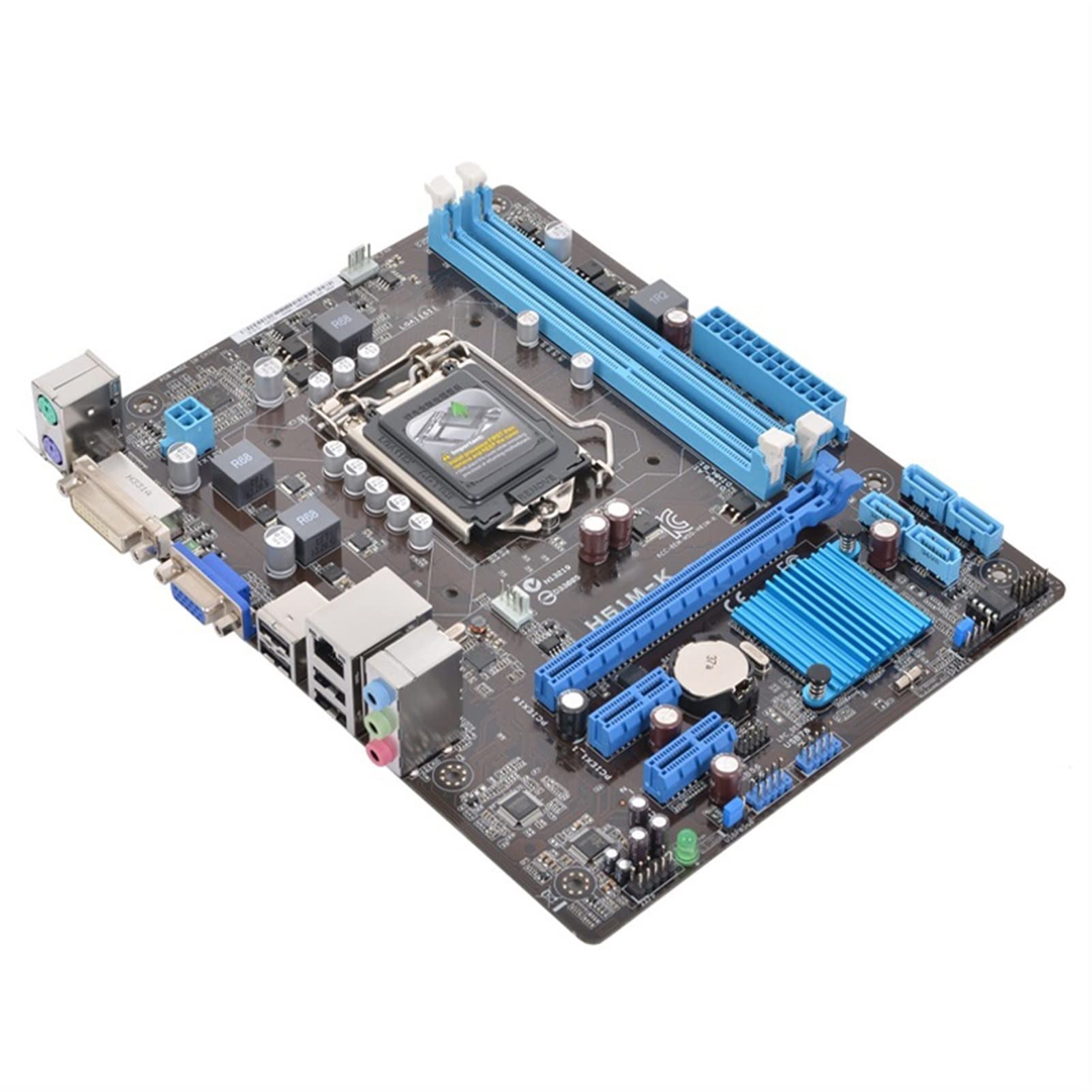 Asus H61mk Intel H61 Ddr3 Micro Atx Desktop Motherboard Asus H61