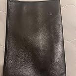 Amazon | gogesブックカバー a5 防水レザー ― 上質感のある合皮の高級本カバー（文芸書 参考書 専門書） サイズ調整可能 厚め対応可 しおり付き 軽量 おしゃれ（a5 クロ ...