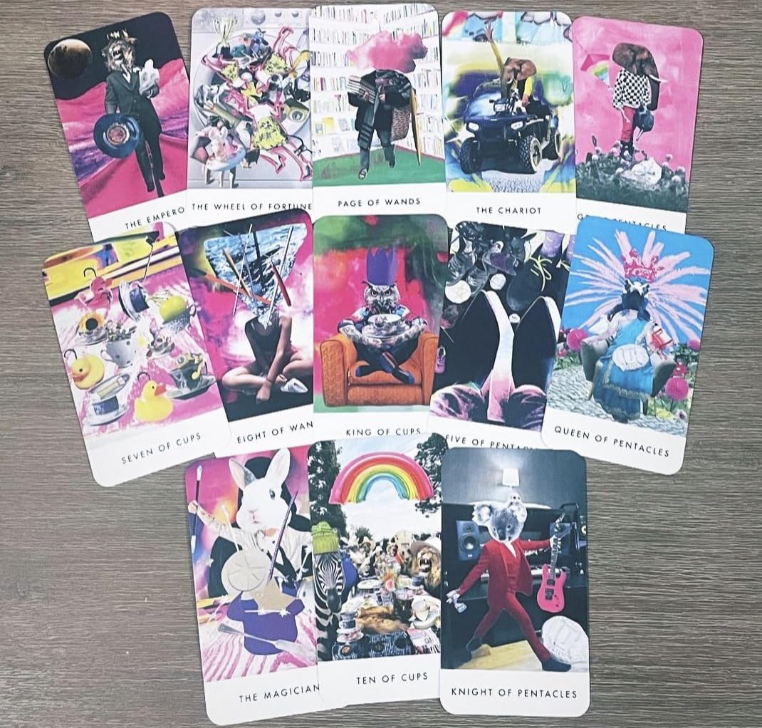 Rebel Heart Tarot: A 78-Card Deck and Guidebook : Grist, Alice, Cotton ...