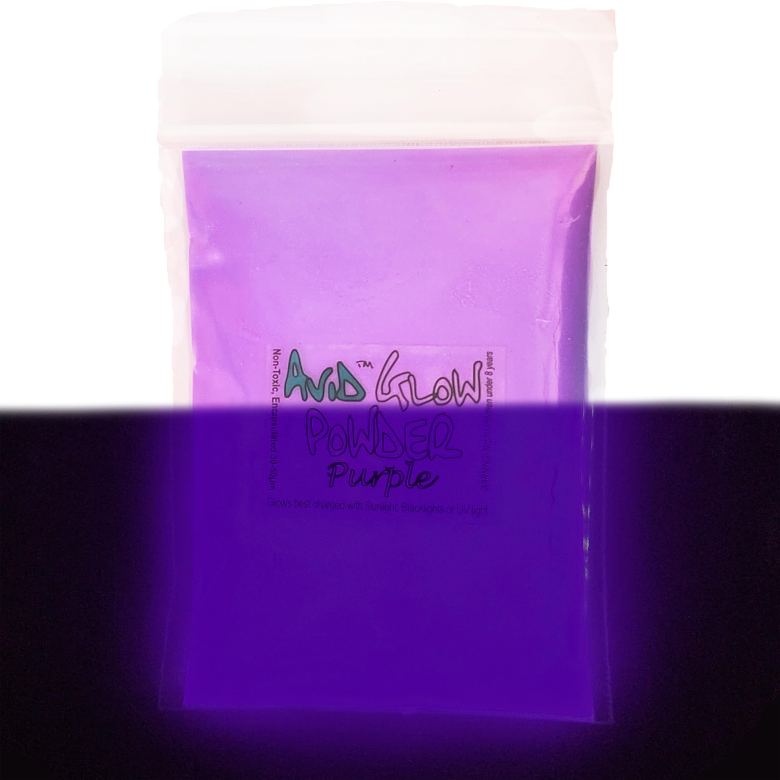 Amazon.com: THE AVID COLORIST-Glow Powder- Fluorescent Purple in ...