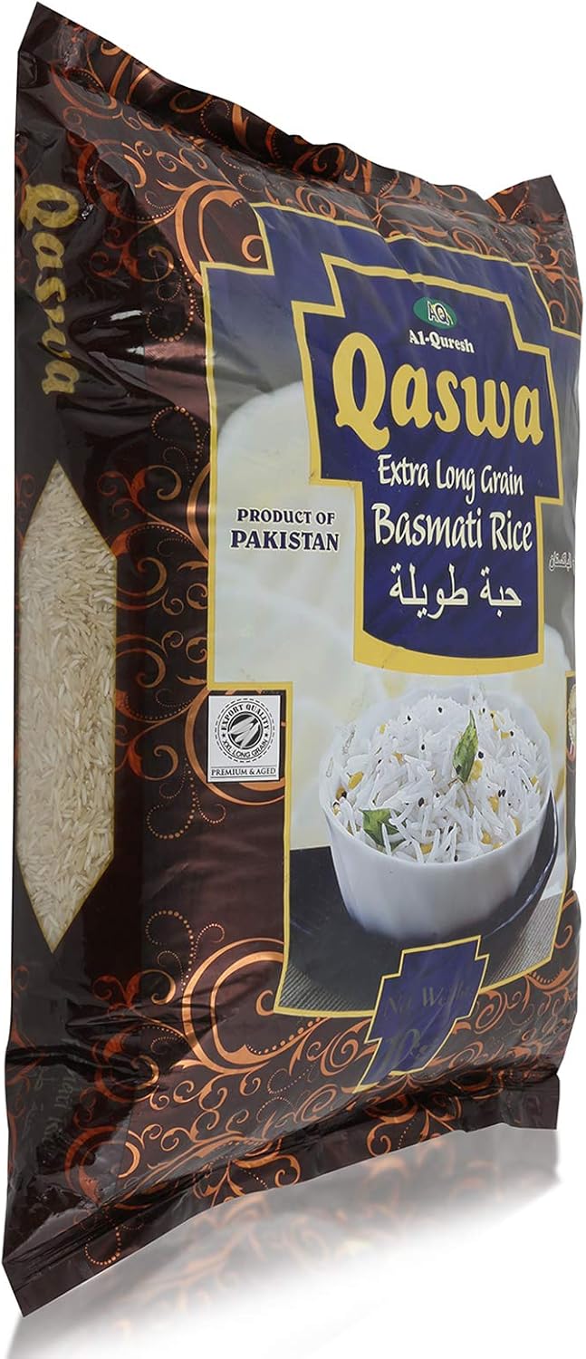 Qaswa Extra Long Grain Basmati Rice - 10 kg: Buy Online at Best Price ...