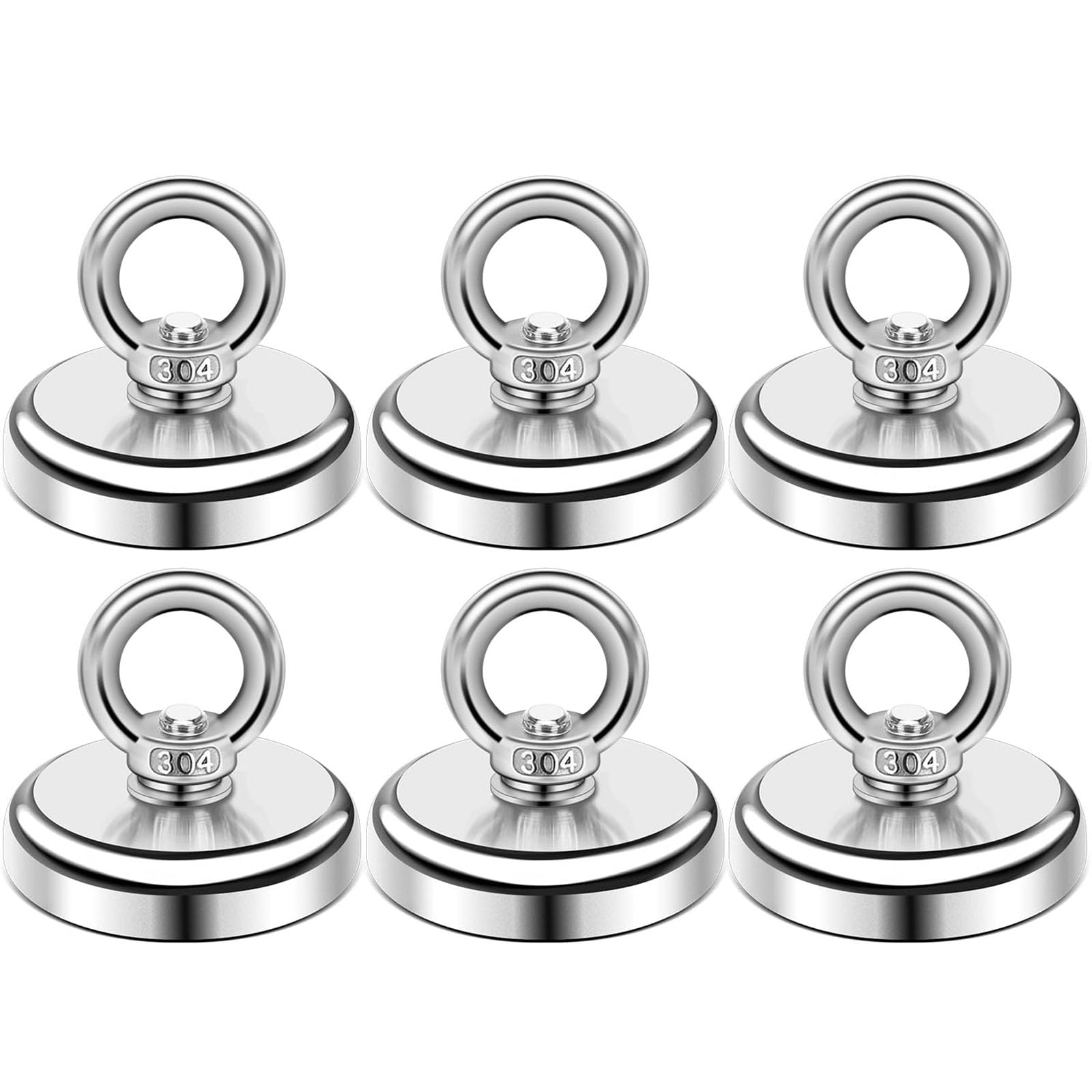 DIYMAG Magnetic Hooks, 100 lbs Super Strong Neodymium Magnets, Rare ...