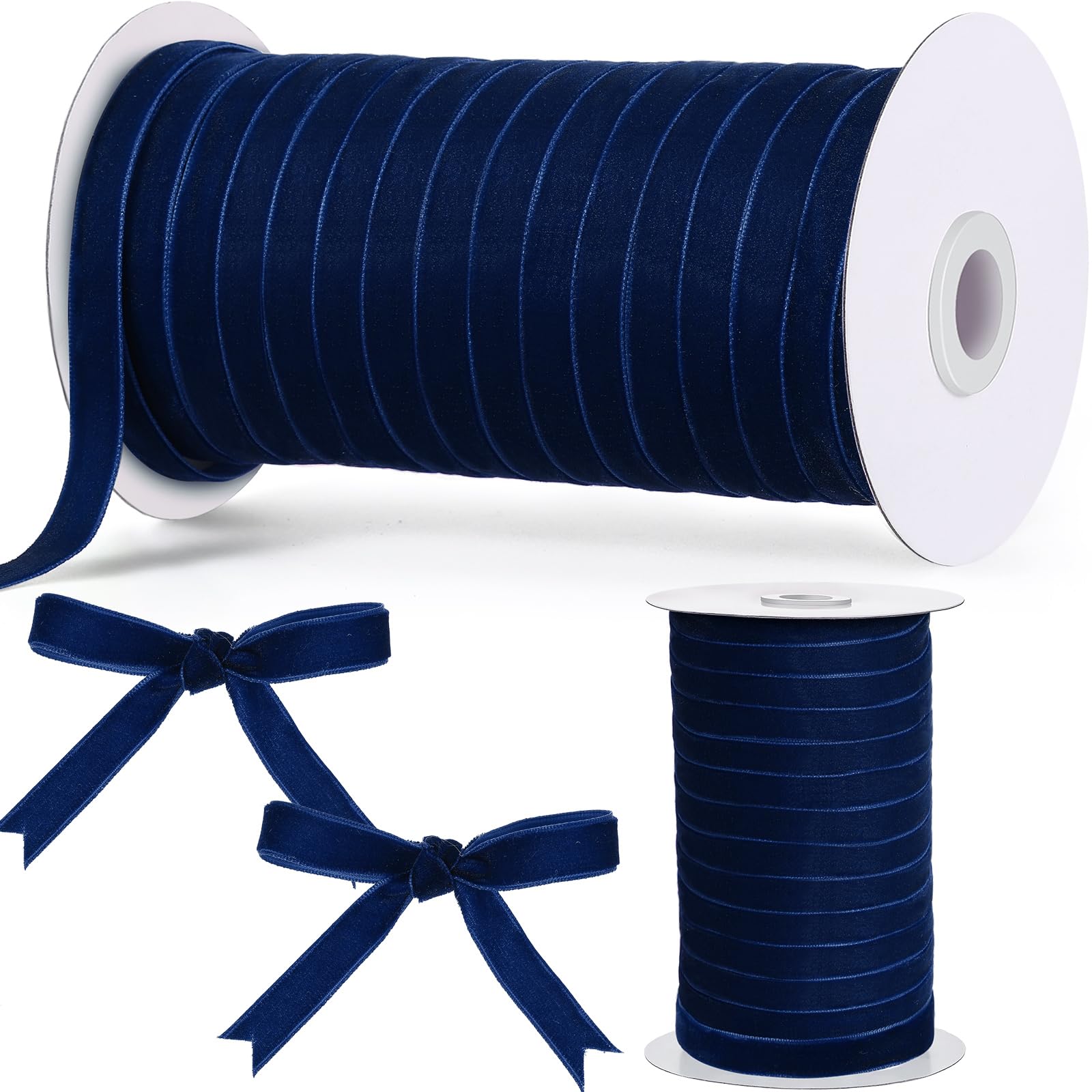 Amazon.com: Chuangdi Velvet Ribbon Spool Vintage Velvet Ribbons for ...