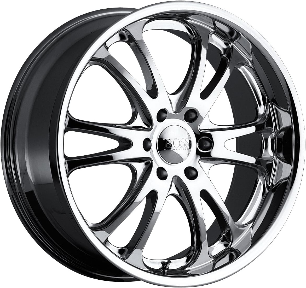 Amazon.com: Boss Motorsports 313 Chrome Wheel (22x9.5"/6x135mm ...
