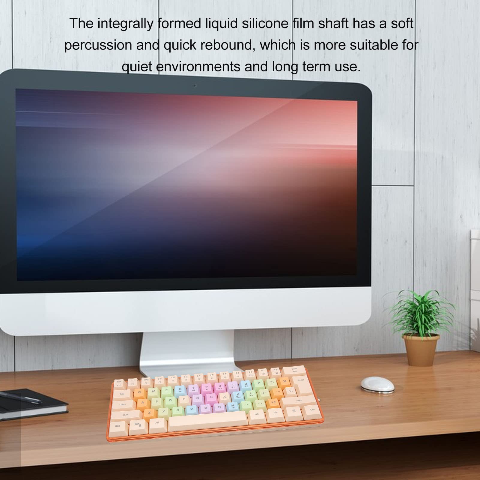 Snapklik.com : Zunate Portable 60% Mechanical Gaming Keyboard - 61 Keys ...