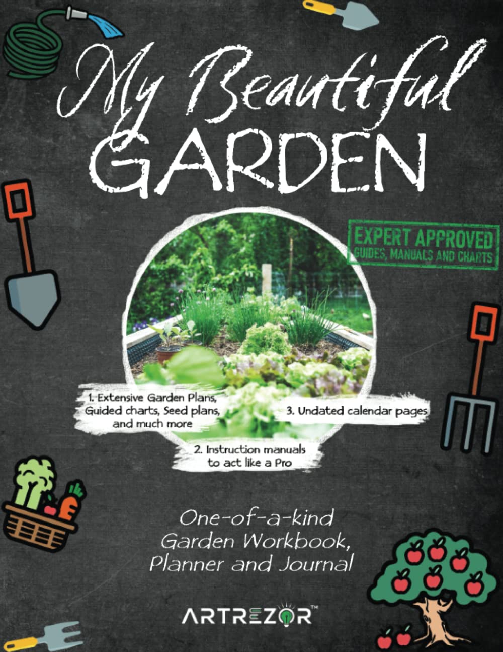 Amazon.com: My beautiful garden: One-of-a-kind Garden Workbook, Planner ...
