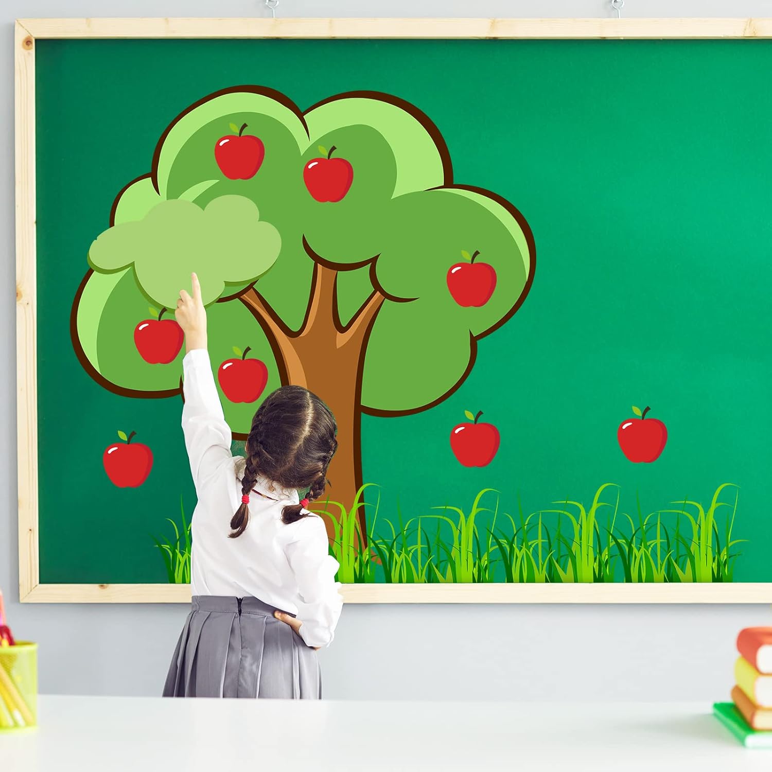 Nosiny Apple Tree Classroom Bulletin Board Set Fall Nepal | Ubuy