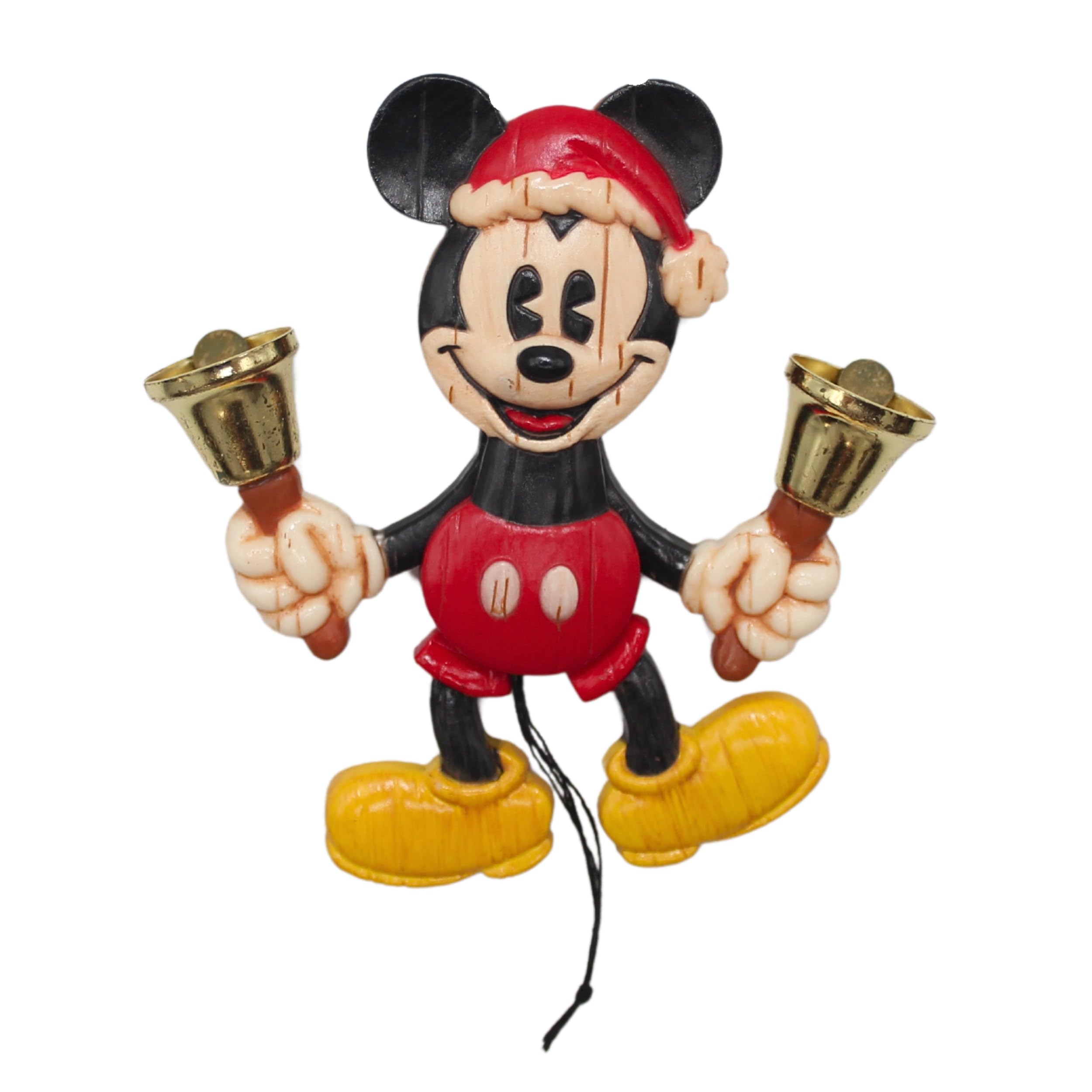 Amazon.com: Hallmark QXD4125 Bell-Ringing Santa Mickey Mouse 2001 ...