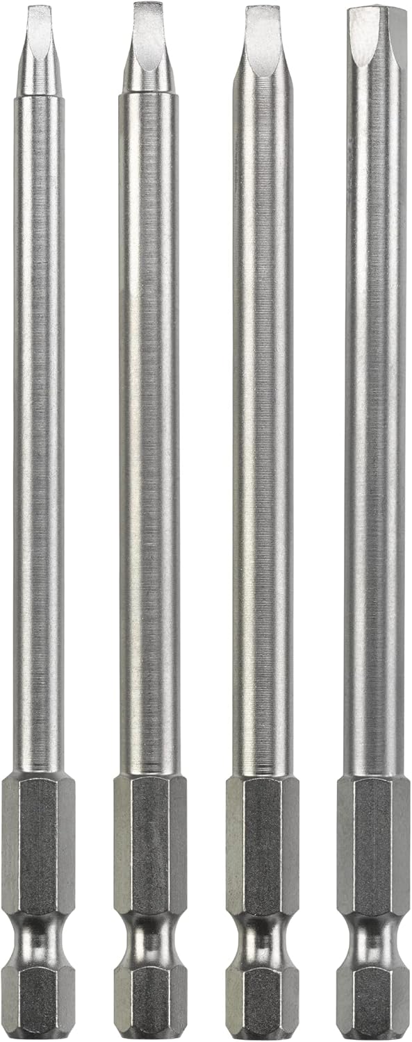 kwb 4-piece Robertson Bit Set, Extra Long 100mm, ISO 1173 E : Amazon.co ...