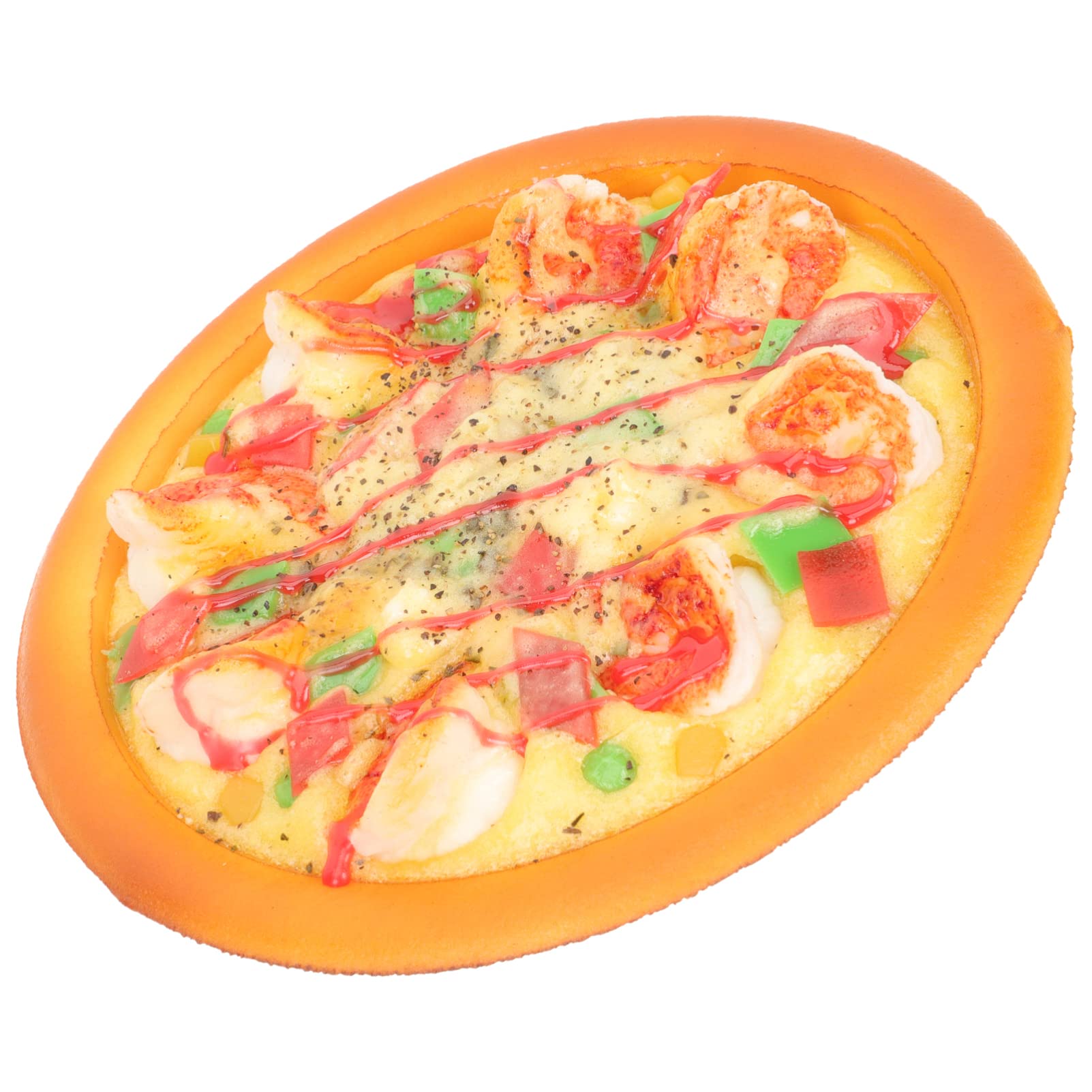 Amazon.com: BESTonZON Artificial Pizza Fake Realistic Pizza Model ...