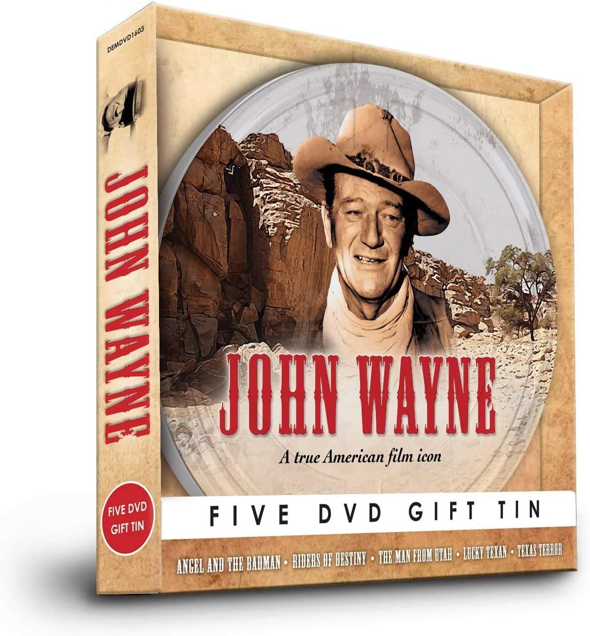 John Waynes Westerns Collection - 5 DVD Gift Tin: Amazon.co.uk: John ...