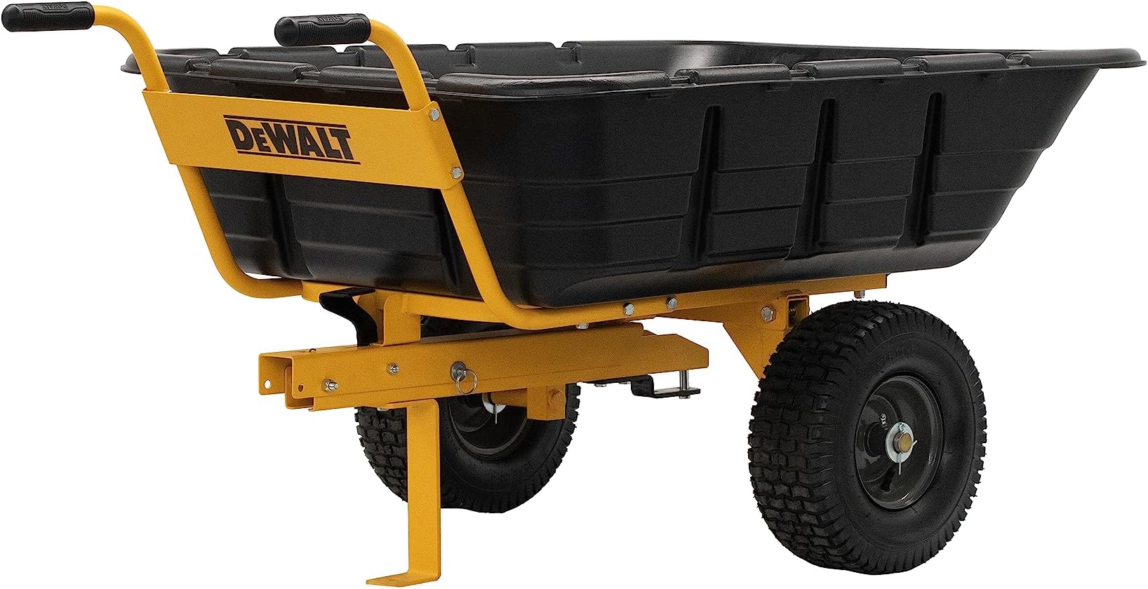 Amazon.com : DEWALT Swivel/Dump Cart - Convertible to Tow/Wheelbarrow : Patio, Lawn & Garden