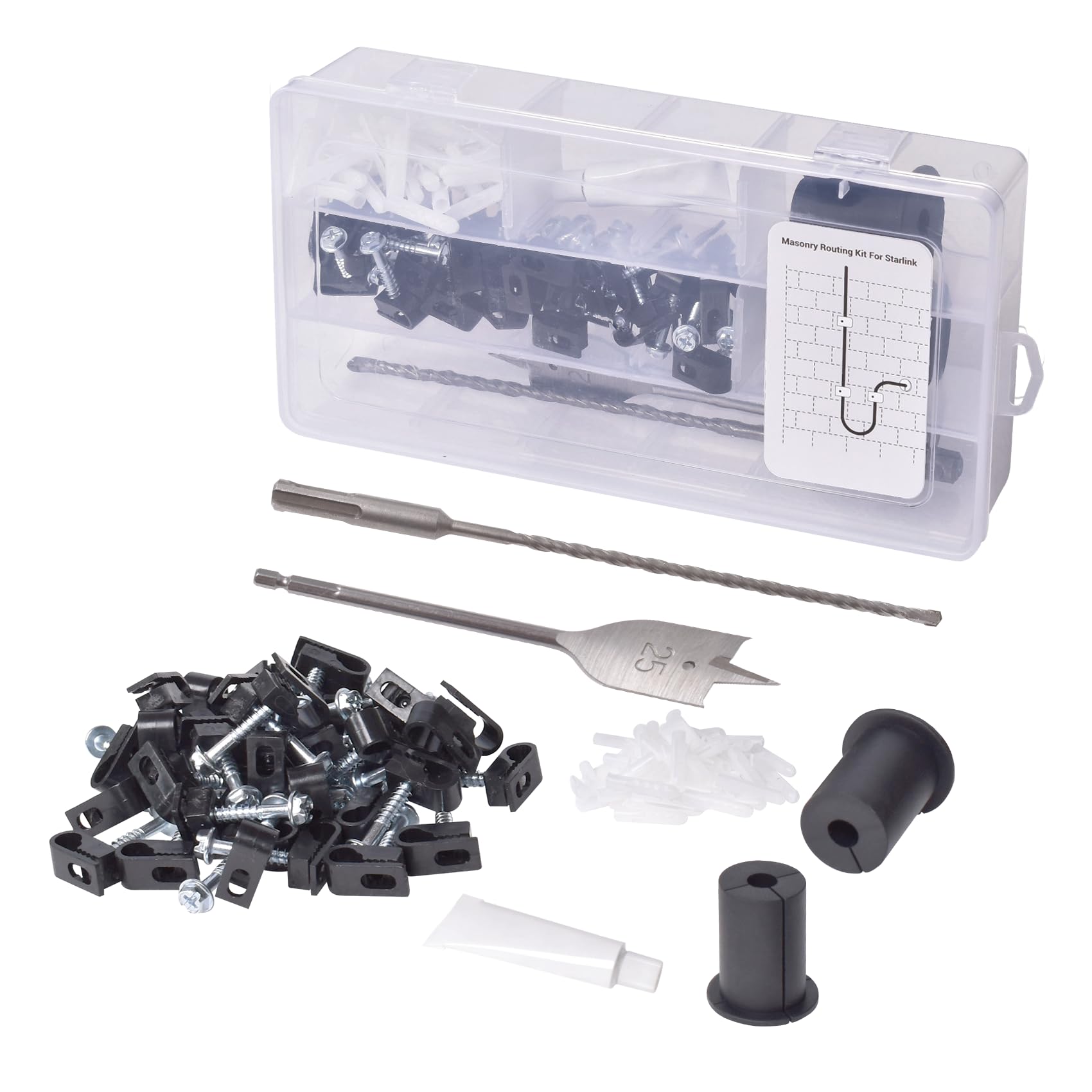 Amazon.com: Starlink Cable Mounting Kit, Starlink Cable Routing Kit ...