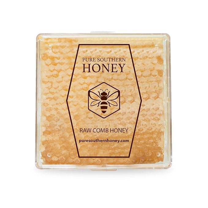 Amazon.com : Raw Edible Honeycomb Approx. 14 oz. - American Made by ...