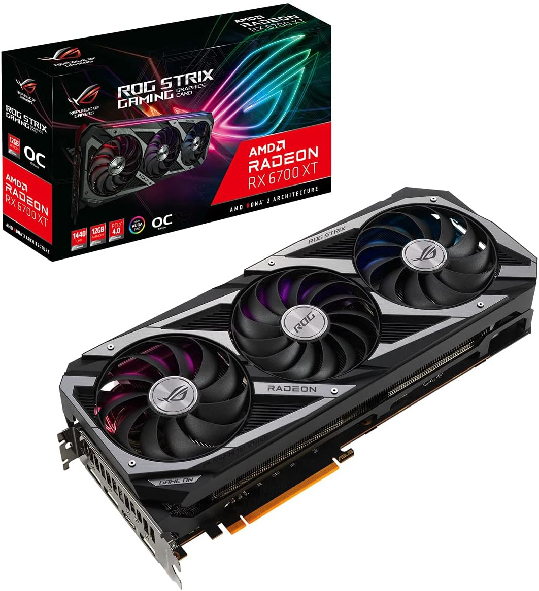 ASUS Dual AMD Radeon RX 6750 XT OC Edition Scheda Grafica, AMD RDNA 2 ...