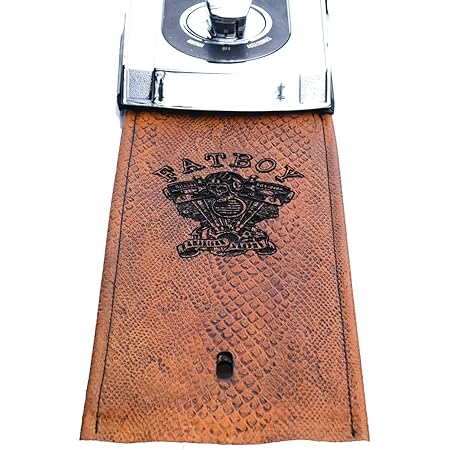 Amazon.com: Genuine Leather Tan Smooth Gas Tank Panel Bib fits Fatboy ...